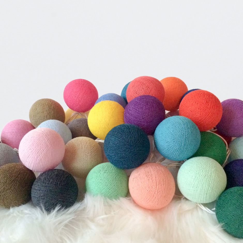 35 Balls + String Light | Fairy Lights Factory NYC