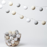 Fairy lights factory cotton ball lights